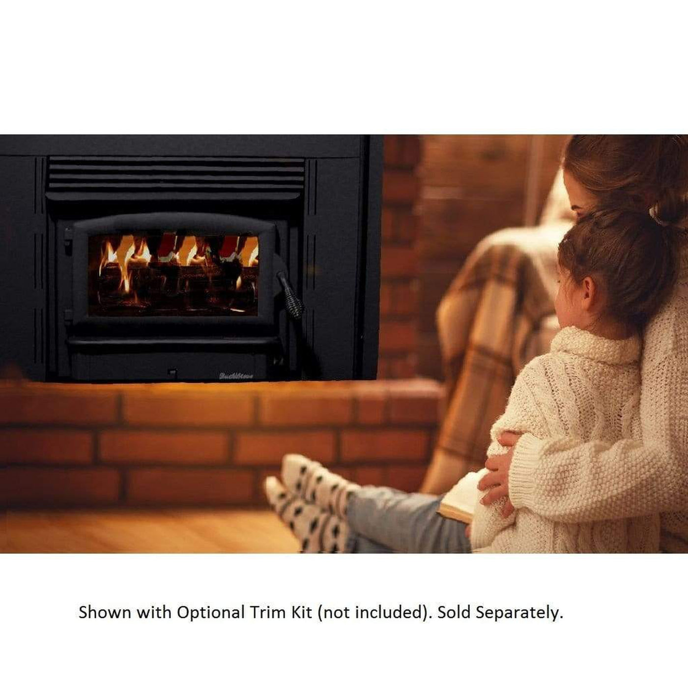 Buck Stove Model 74ZC Zero Clearance Non-Catalytic Wood Burning Stove ...